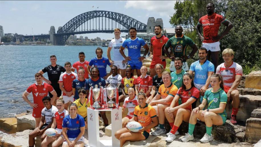 Tonga Men's Sevens team at HSBC Sydney Sevens | Matangi Tonga