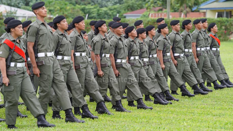 Prize giving for HMAF 72nd Basic Recruit Intake at Taliai Camp ...