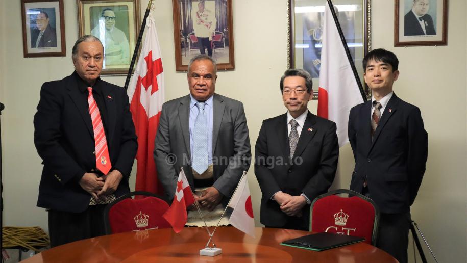 MAFF to receive new crop processing equipment from Japan | Matangi Tonga