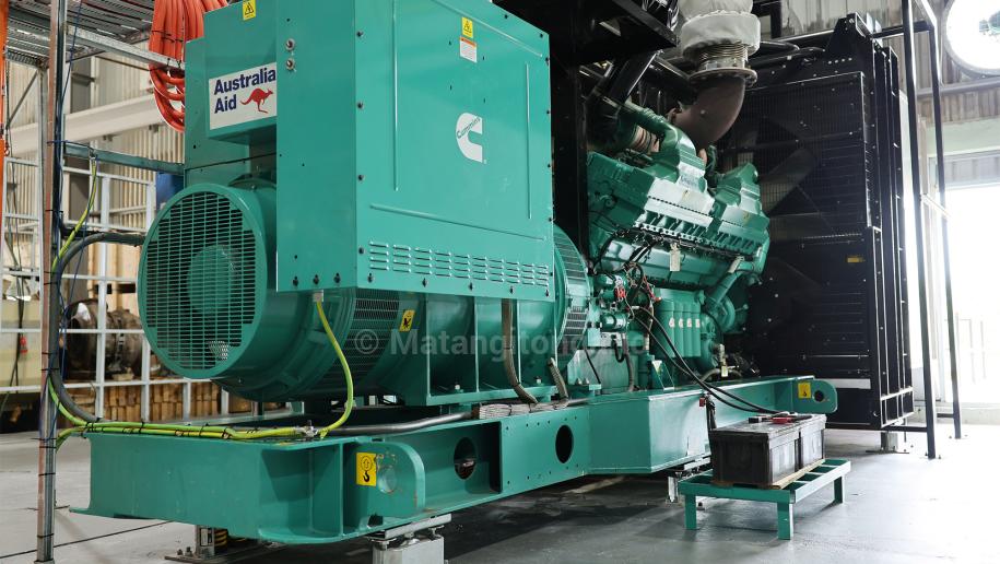 Australia supports Tonga Power with new generator to help meet peak ...