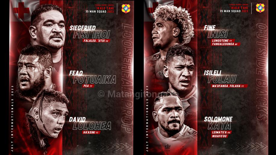 Strong ‘Ikale Tahi squad announced for July Internationals | Matangi Tonga