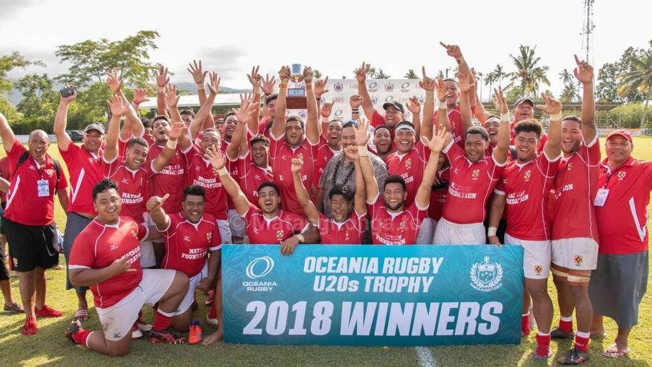 Tonga wins Oceania Rugby U20 Trophy | Matangitonga
